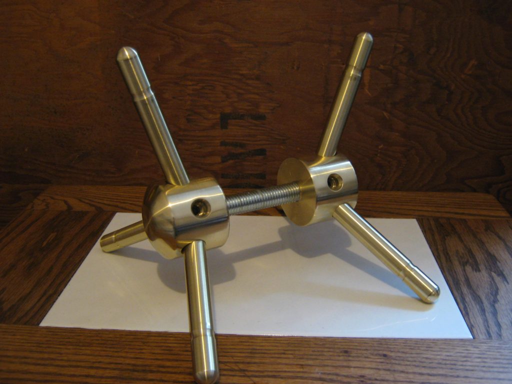 Safe/Vault Handle Solid Brass by BROOKS